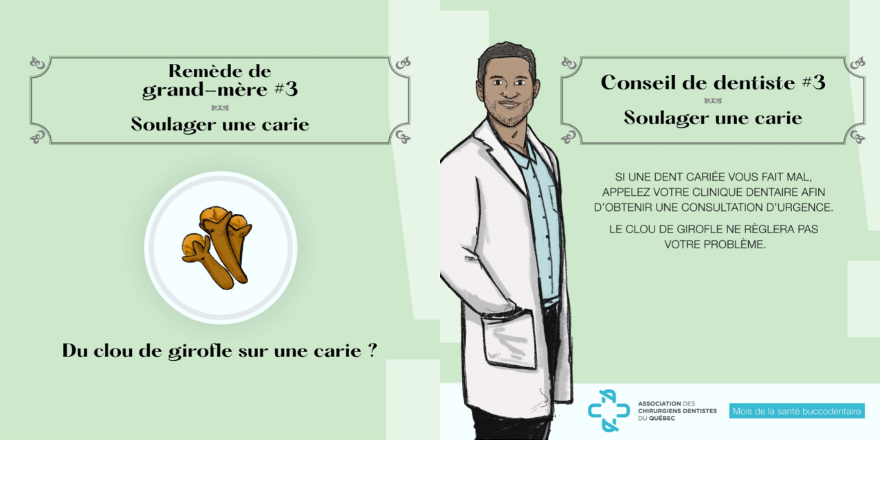 Campagnes publicitaires | ACDQ - Association des chirurgiens dentistes ...